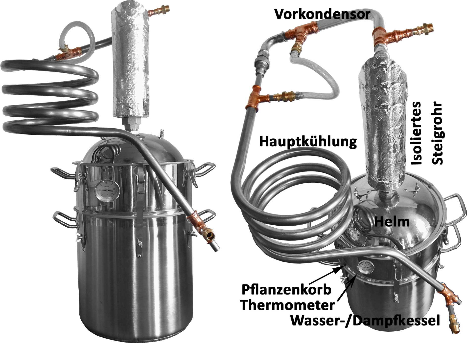 Destillieranlagen für die Herstellung Ätherischer Öle